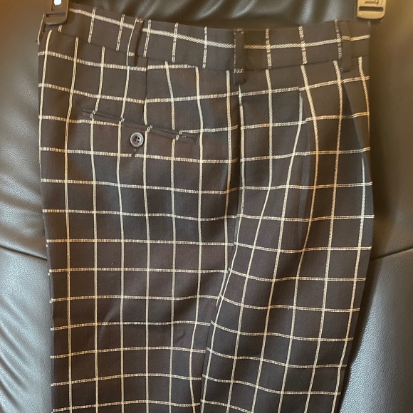 Bazzi | Pants | Bazzi Mens Checkered Slacks | Poshmark